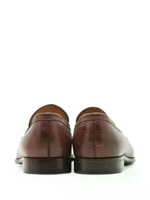 LOUIS VUITTON Ombre-effect Leather Penny Loafers