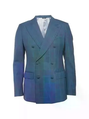 Dolce & Gabbana Check-pattern Double-breasted Blazer
