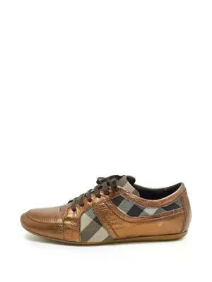 Burberry Paneled Sneakers For Women
