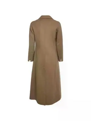 Max Mara Single-breasted Felt Coat