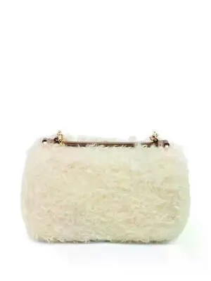 Burberry Lola Shearling Top Handle Bag