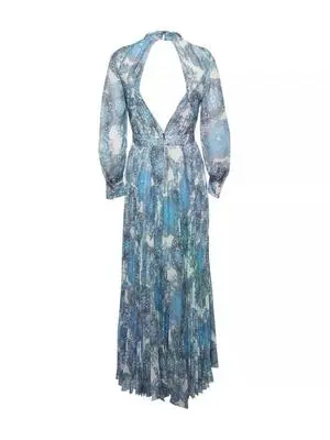 Alice + Olivia Cheney Cut-out Maxi Dress