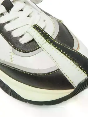 JIMMY CHOO Raine Panelled Low-top Sneakers