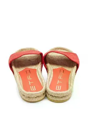 Etro Paisley Espadrille Slides
