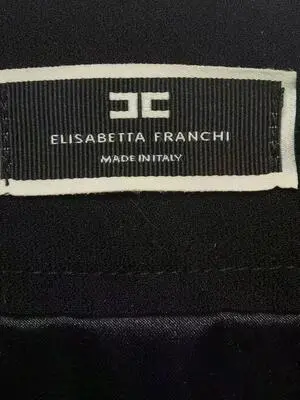 Elisabetta Franchi Crepe Mini Skirt