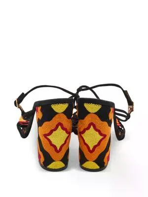AQUAZZURA Samba Embellished Sandals