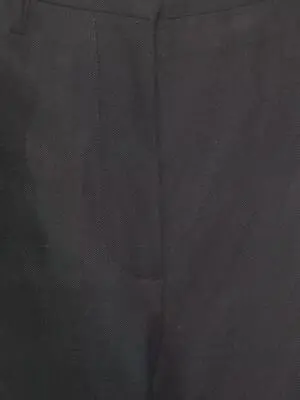Off-White Twill Bermuda Shorts
