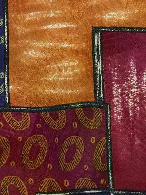 Ermenegildo Zegna Geometric-pattern Silk Tie