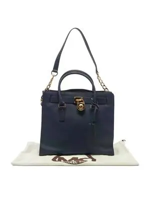 Michael Kors Hamilton Large Tote Bag - Blue