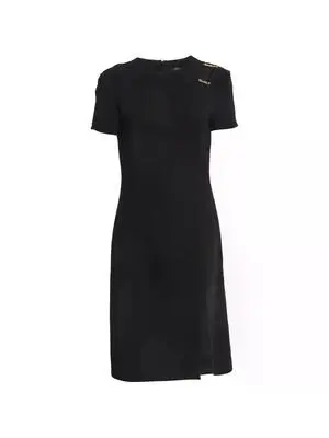 Versace Safety Pin Midi Dress