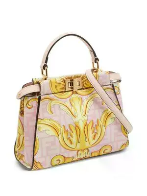 Fendi Fendace Peekaboo Mini Handbag