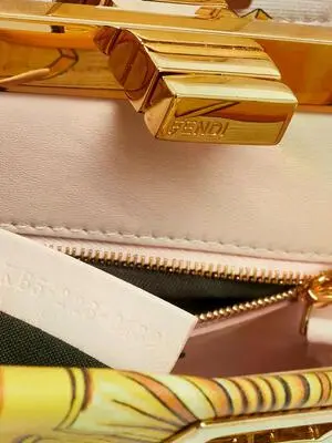 Fendi Fendace Peekaboo Mini Handbag