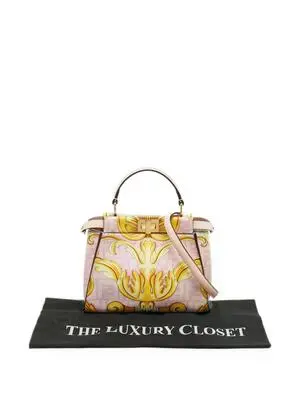Fendi Fendace Peekaboo Mini Handbag