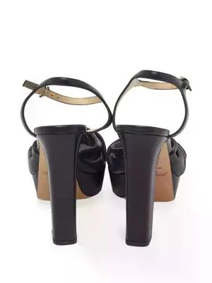 JIMMY CHOO Heloise Knot Sandals