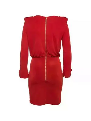 Balmain Double-breasted Mini Dress