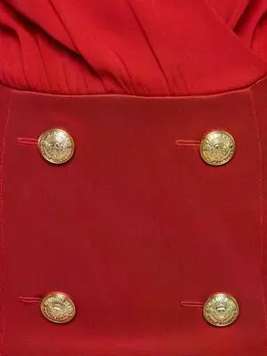 Balmain Double-breasted Mini Dress