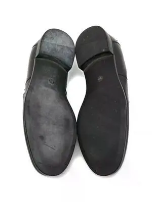 Gucci Horsebit Embossed Leather Loafers
