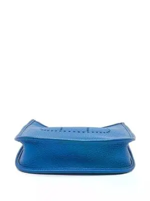 Hermès Evelyne Leather Cross-body Bag - Blue