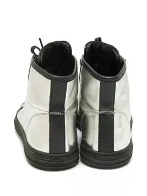 Gucci Stud-embellished Leather High-top Sneakers