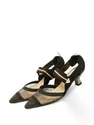 Fendi Colibri Slingback Pumps