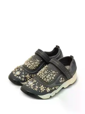 Dior Crystal-embellished Slip-on Sneakers