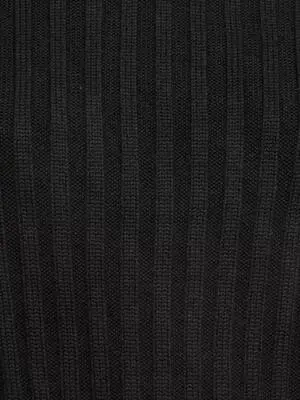 Balenciaga Ribbed Knit Turtleneck Sweater