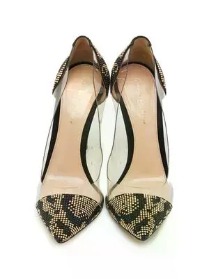 GIANVITO ROSSI Stud-embellished Pumps - Black