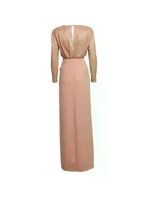 Elisabetta Franchi Embellished Layered Dress