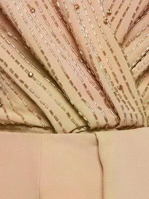 Elisabetta Franchi Embellished Layered Dress