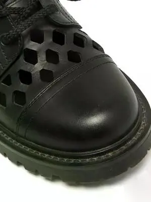 Dior Laser-cut Combat Boots