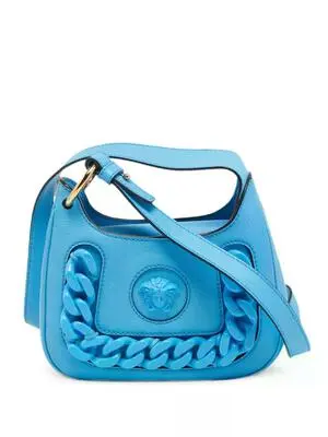 Versace Textured Shoulder Bags