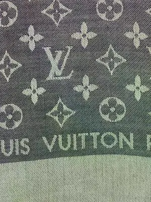 LOUIS VUITTON Monogram Square Scarf