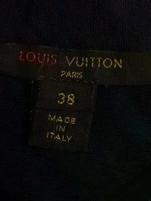 LOUIS VUITTON Short Sleeve Shirt Mini Dress