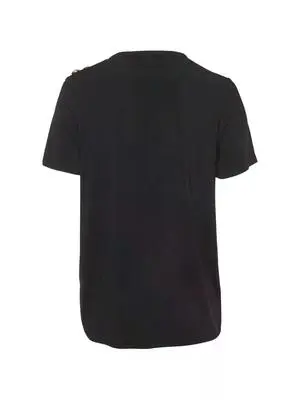 Balmain Embellished Short Sleeve T-shirt
