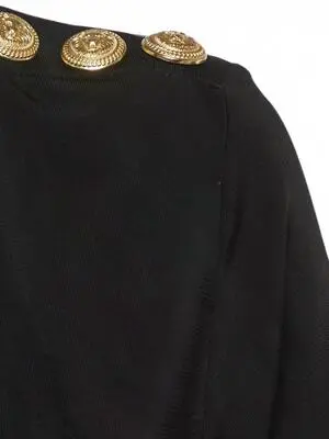 Balmain Embellished Short Sleeve T-shirt