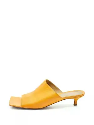 Bottega Veneta Stretch Square-toe Sandals