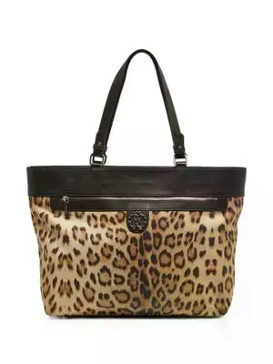 Roberto Cavalli Leopard-print Tote Bag