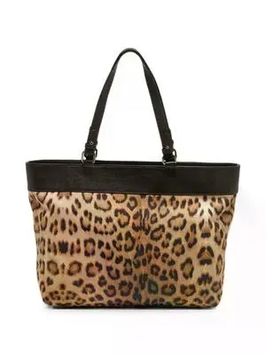 Roberto Cavalli Leopard-print Tote Bag