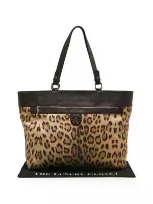 Roberto Cavalli Leopard-print Tote Bag