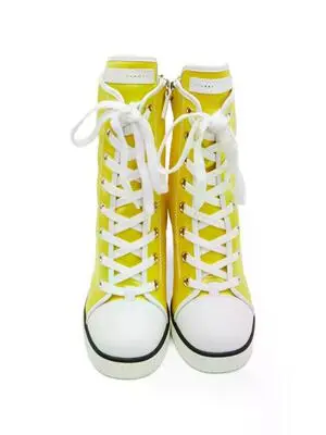 GIUSEPPE ZANOTTI Satin Ankle Boots