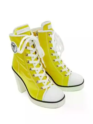 GIUSEPPE ZANOTTI Satin Ankle Boots