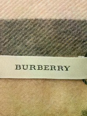 Burberry Shearling Snood With Signature Check Lining