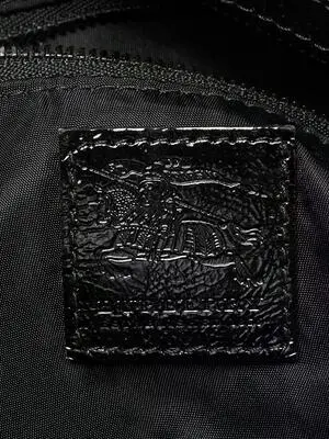 Burberry Floral Beat Check Tote Bag