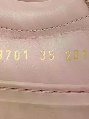 COMMON PROJECTS Achilles Leather Sneakers - Pink