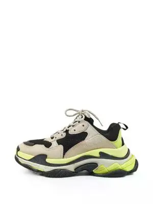 Balenciaga Triple S Mesh Sneakers - Black