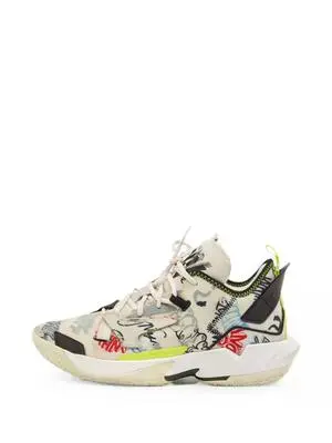 JORDAN Why Not Zer0.4 Graffiti Sneakers