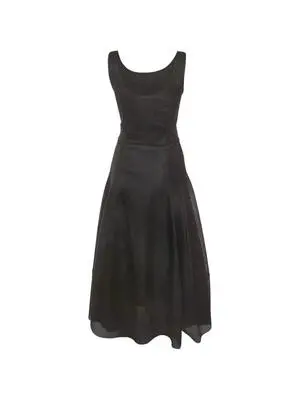 Maje Raining Mesh Midi Dress