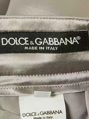 Dolce & Gabbana Wide-leg Silk Trousers