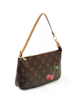 LOUIS VUITTON Monogram Cerises Pochette Handbag