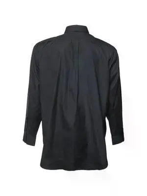 Roberto Cavalli Graphic-print Button-down Cotton Shirt